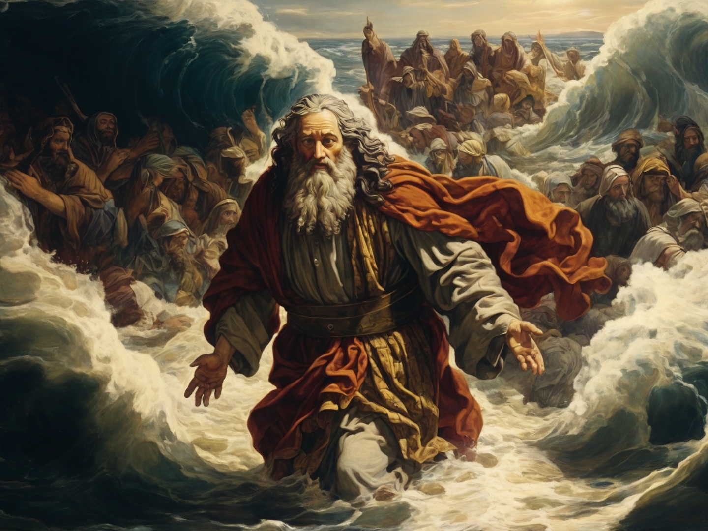 A existat Moise cu adevărat? Explicația despărțirii în două a Mării ...