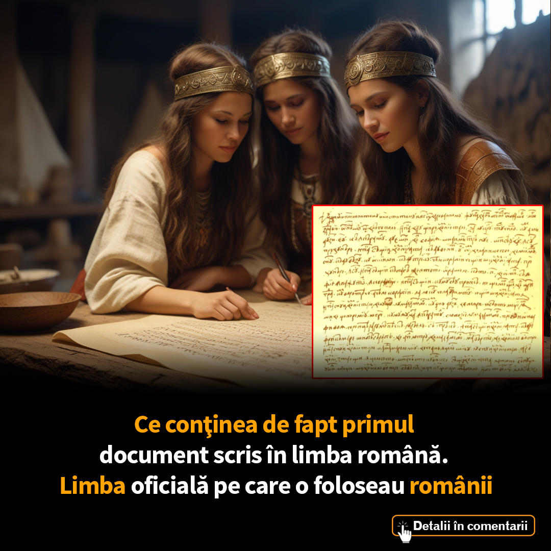 Ce conţinea de fapt primul document scris în limba română. Limba ...