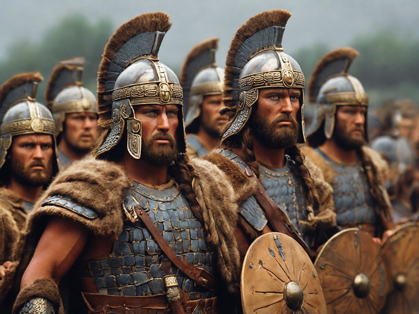 O mulţime de daci au ajuns în Britania în urmă cu 1.700 – 1.900 de ani ...